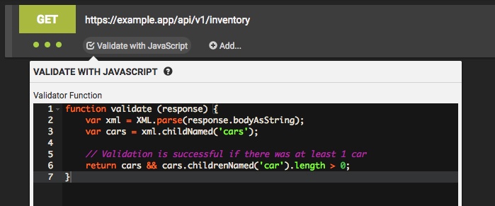Parsing And Validating An XML Response In A Load Test